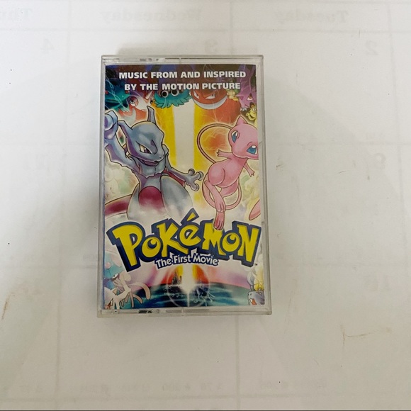 Pokemon | Other | Vtg Pokmon The First Movie Soundtrack Cassette | Poshmark